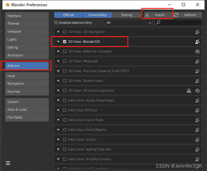 Blender-BlenderGIS插件_blendergis插件下载-CSDN博客