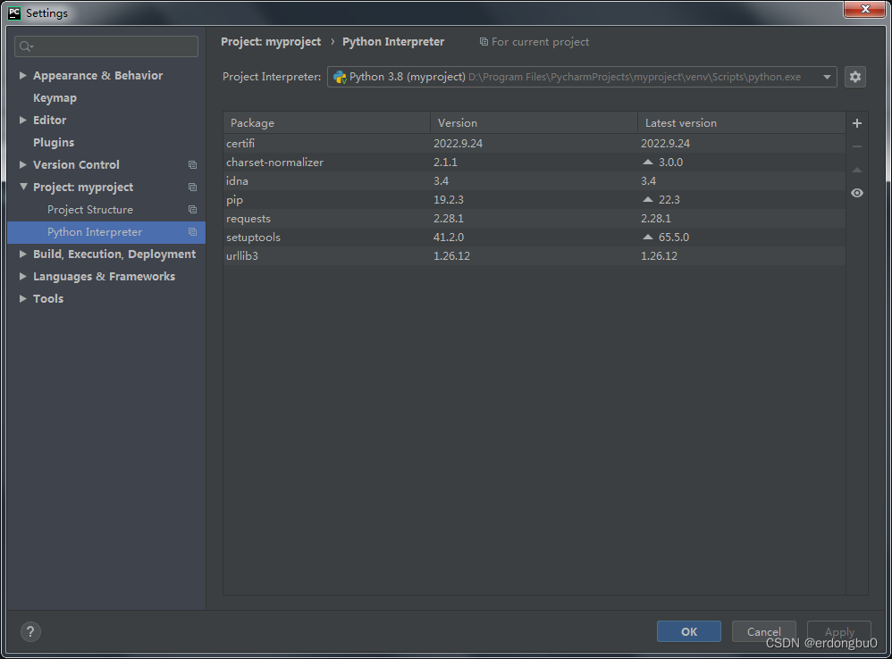 Python terminal激活虚拟环境后pip安装的包在本地解释器问题记录_terminal安装python的包-CSDN博客