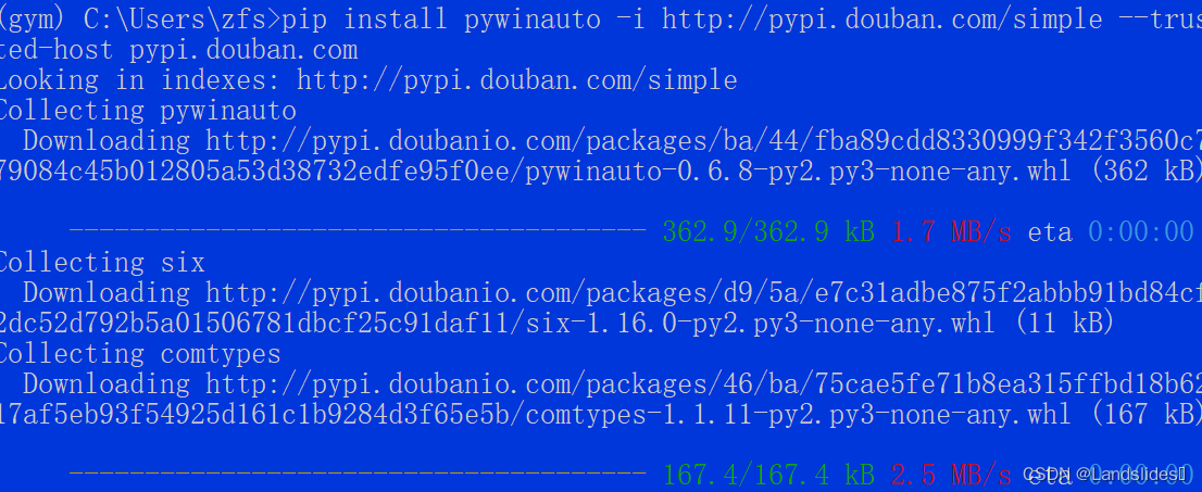 Win10 安装gym遇到的问题记录_no matching distribution found for gym-CSDN博客
