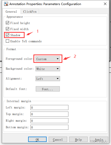 Simulink参数设置 Simulink Annotation Csdn博客