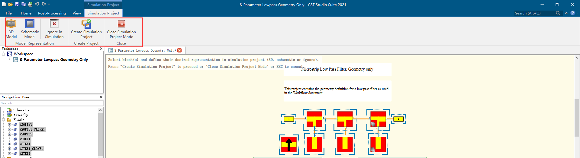 CST学习：CST DS中根据电路对3D model进行S参数仿真设置_cst 仿真s参数-CSDN博客