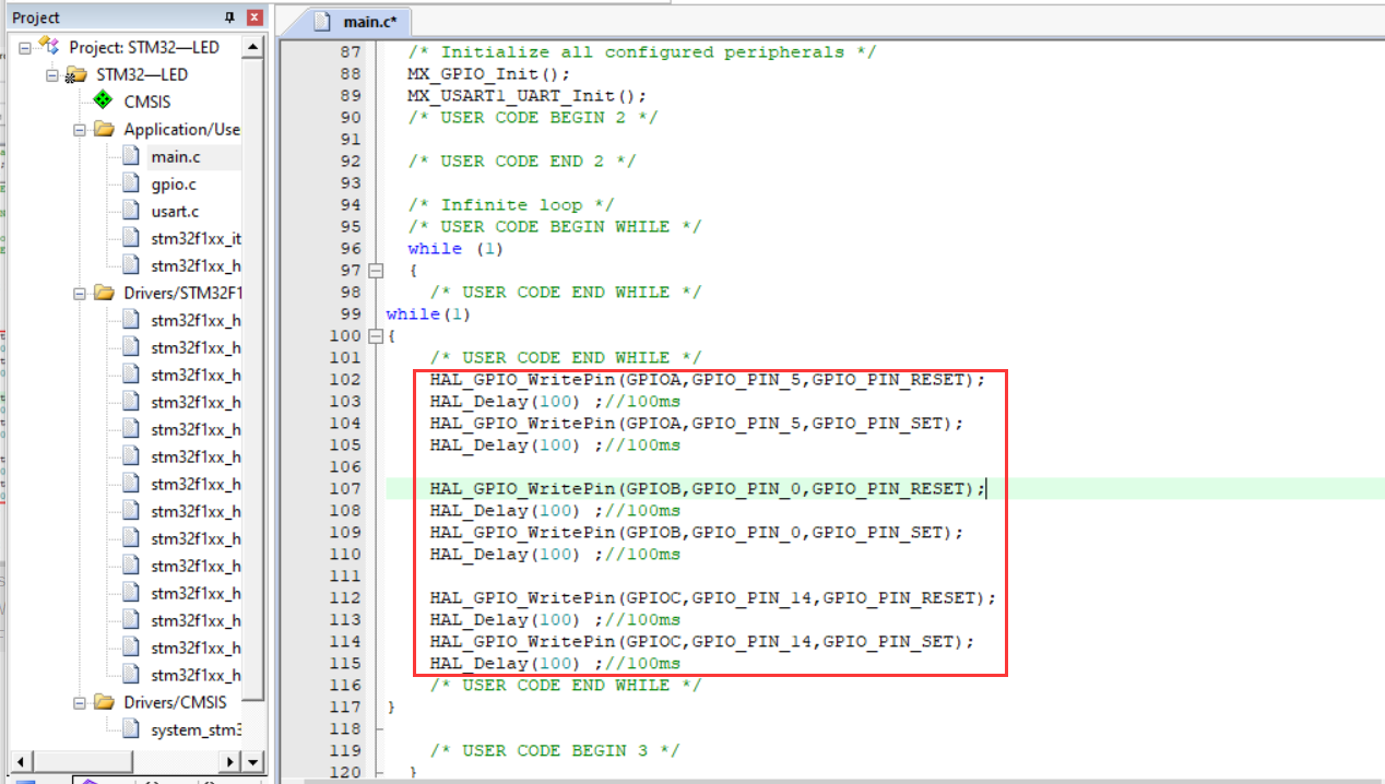 STM32CubeMX安装与使用——实现流水灯_stm32cubemx安装要jdk-CSDN博客