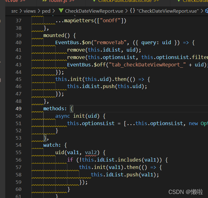 Vs Code打开vue文件出现很多黄色波浪线的解决办法(eslint插件引起)vscode Isnt Used Try Removing The Field Or Usin Csdn博客 8851