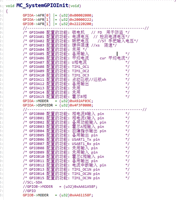 大厂成熟Foc电机代码STM32f031C6. 把原先的原理图，给整理了_foc代码_「已注销」的博客-CSDN博客