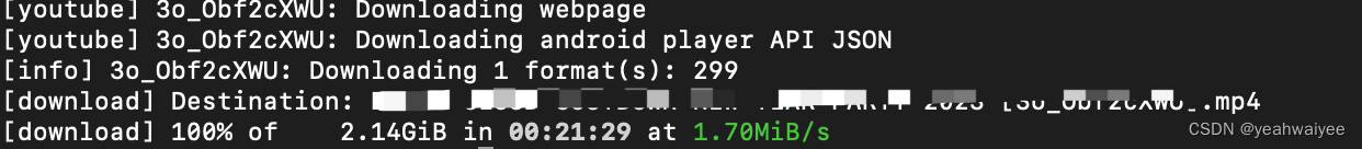 开源yt-dlp的mac安装_yt-dlp mac-CSDN博客