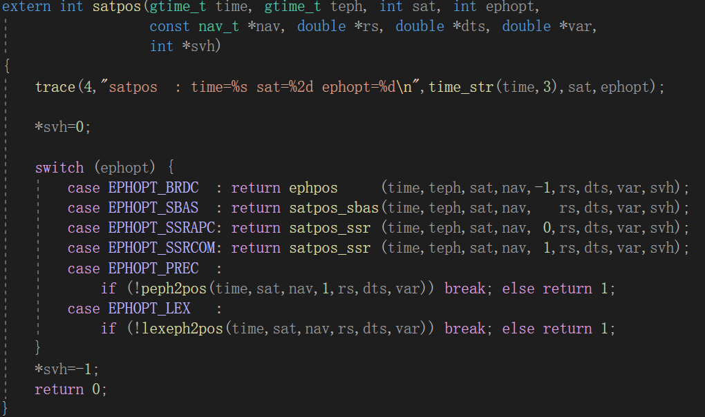 rtklib--伪距单点定位（single-point positioning）学习（1）Satposs_rtklib显示接收机钟差-CSDN博客