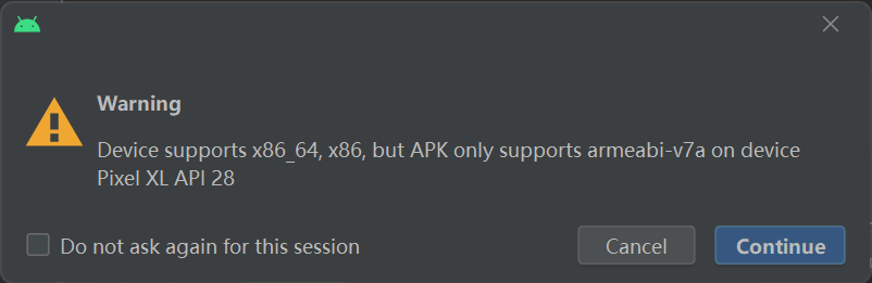Unity导出的Android包提示APK only supports armeabi-v7a_unity导出awarninglevice supports arm64-v8a , but ...