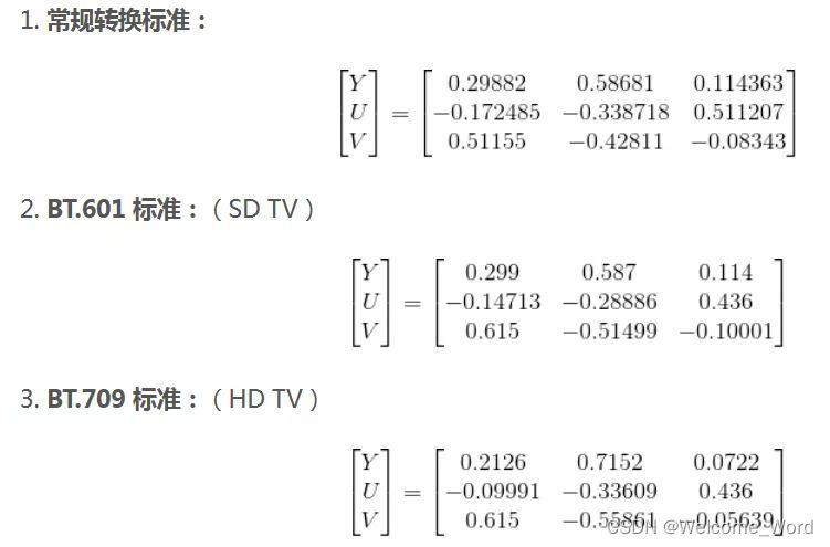 YUV数据格式记录_yuv422是怎么丢弃的-CSDN博客