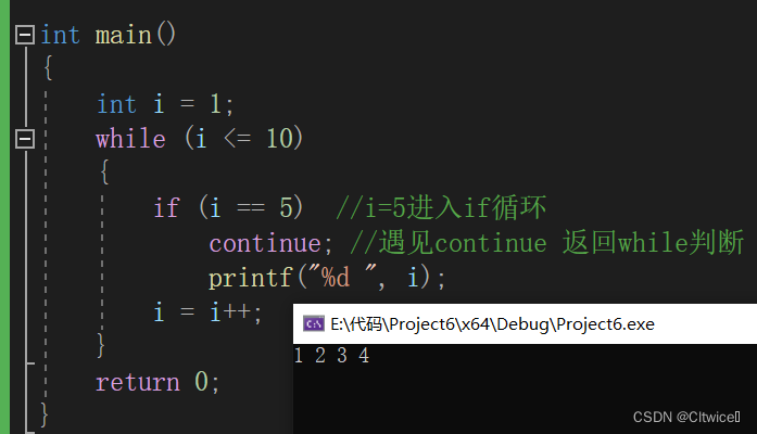 【c语言】循环语句之“while，for”语句_c语言while语句for-CSDN博客