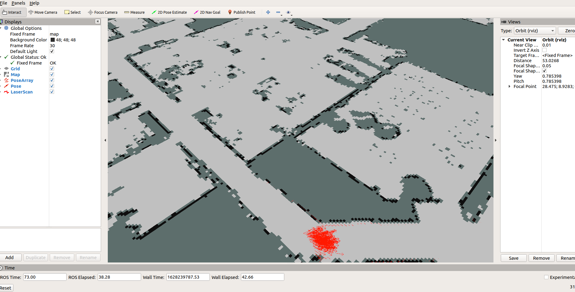 ros navigation 中的amcl编译和运行_ros requesting the map-CSDN博客