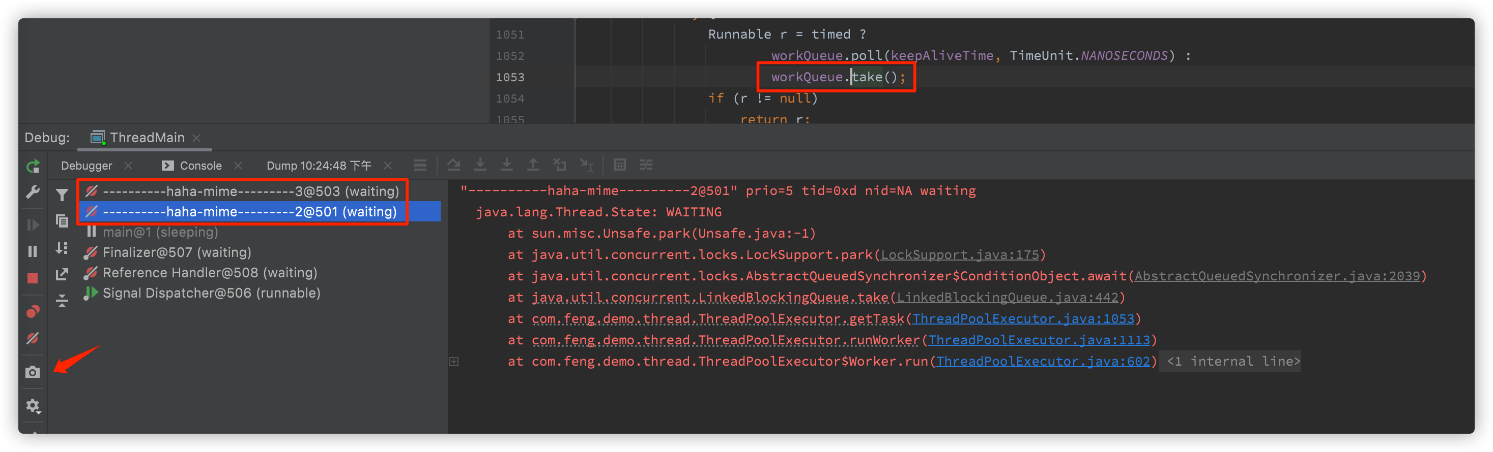 ThreadPoolExecutor线程复用与超时销毁的原理_executor空闲线程超时关闭原理-CSDN博客