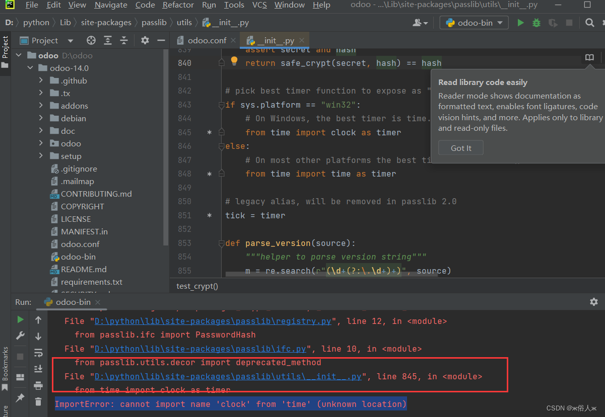 【在win11版本中搭建odoo14环境】_pycharm配置odoo-CSDN博客