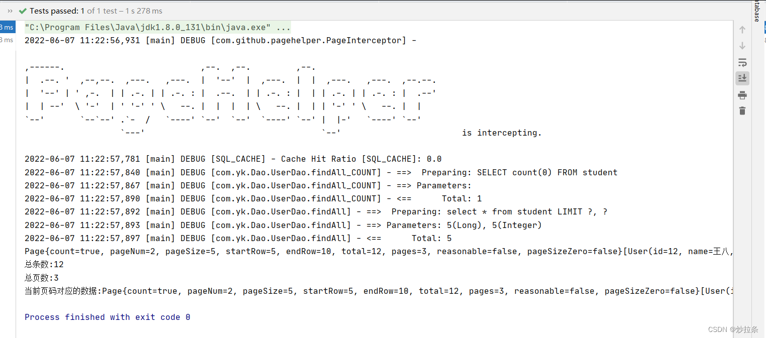 分页插件PageHelper_炒拉条的博客-CSDN博客