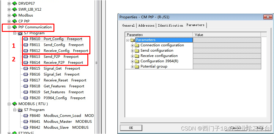 ET200SP CM PtP模块在STEP 7中的使用_et200spcmptp通讯样例_西门子1847工业学习平台的博客-CSDN博客