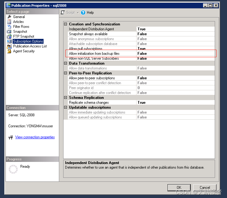 不同版本sql Server之间的订阅发布(二)sqlserver 发布订阅兼容 Csdn博客