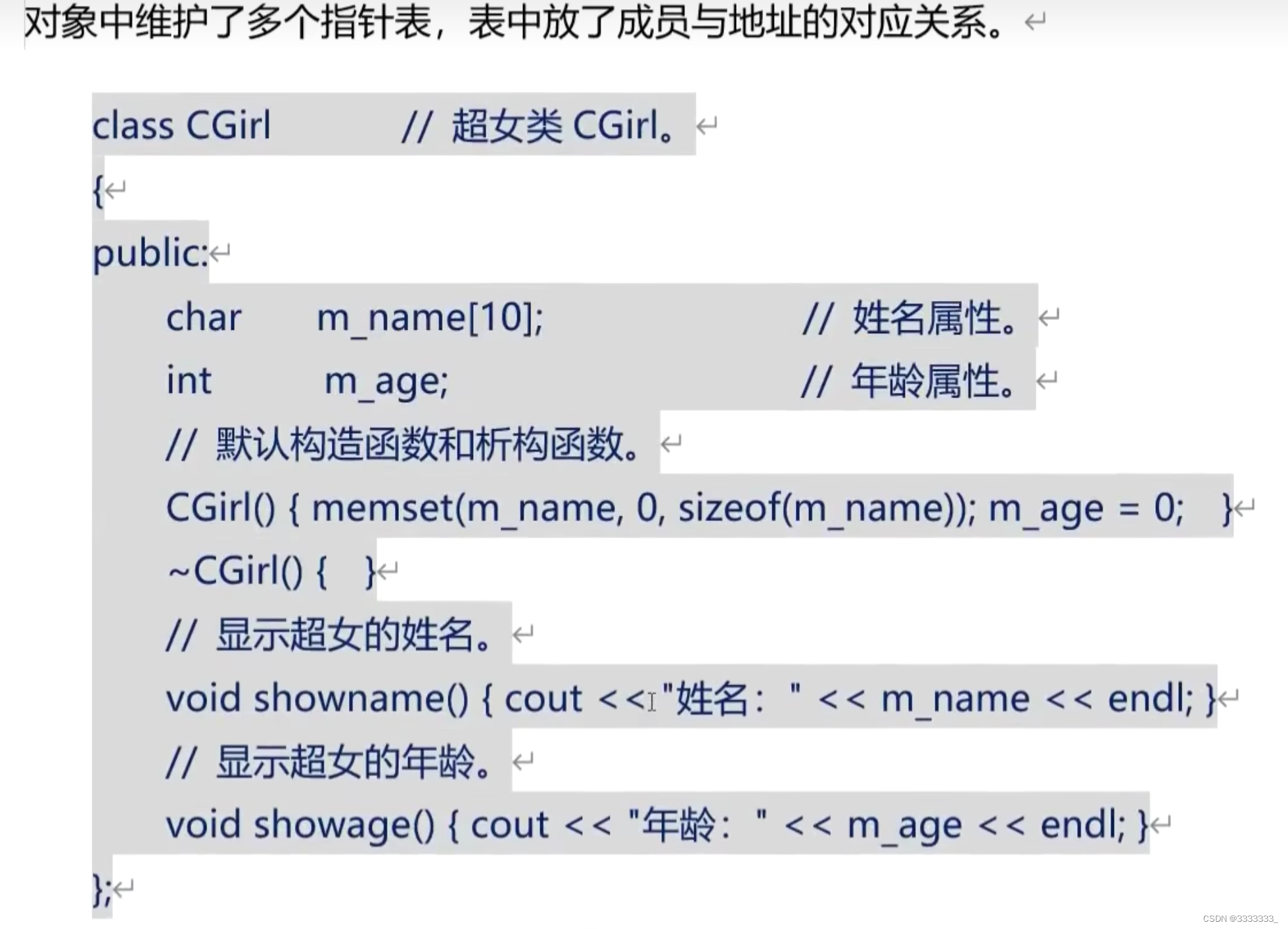 24 Cpp简单对象模型cpp24 Csdn博客