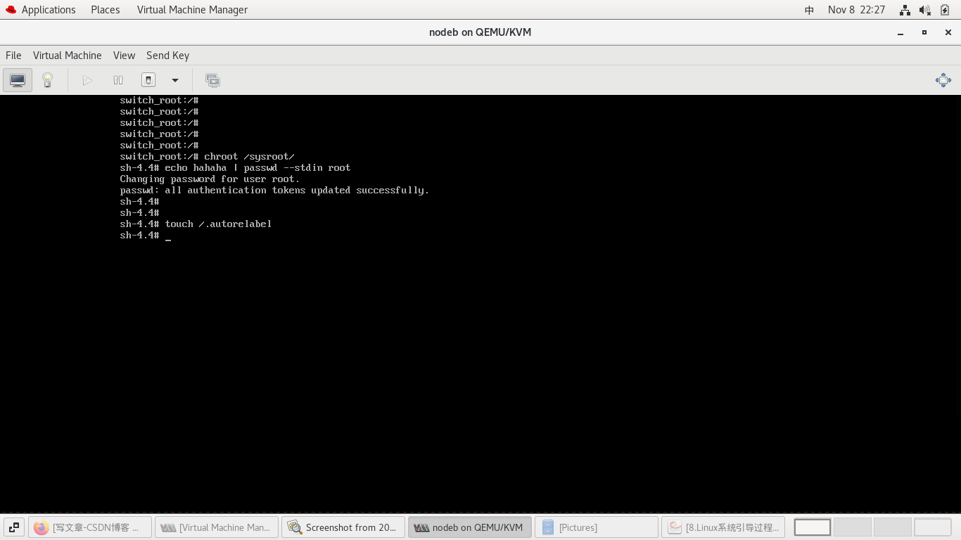 Part2.8——Linux引导过程及修复_linux boot from hard disk grub-CSDN博客