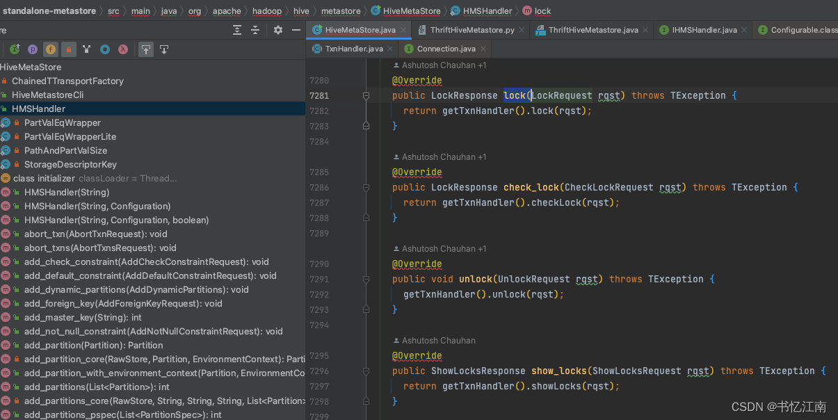 Hive DDL操作出现卡住现象源码分析与解决方法_hivemetastore deadlock detected in acquirelock(ini-CSDN博客