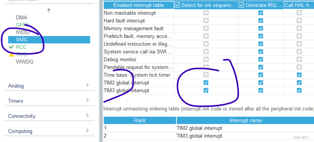 定时器&PWM练习_tim2 global interrupt-CSDN博客