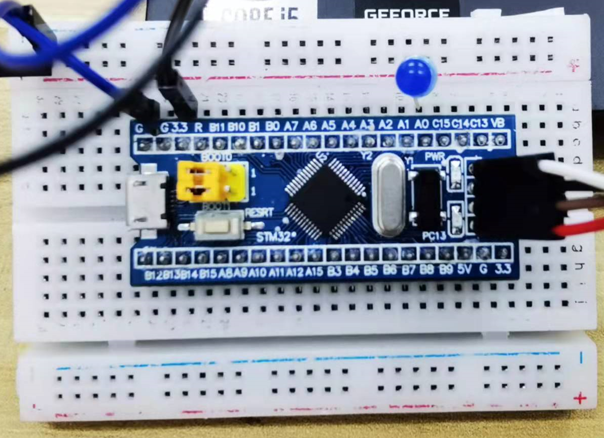 STM32入门（三）LED闪烁&流水灯_基于stm32单片机led灯和rgb灯闪烁的系统总体框图-CSDN博客