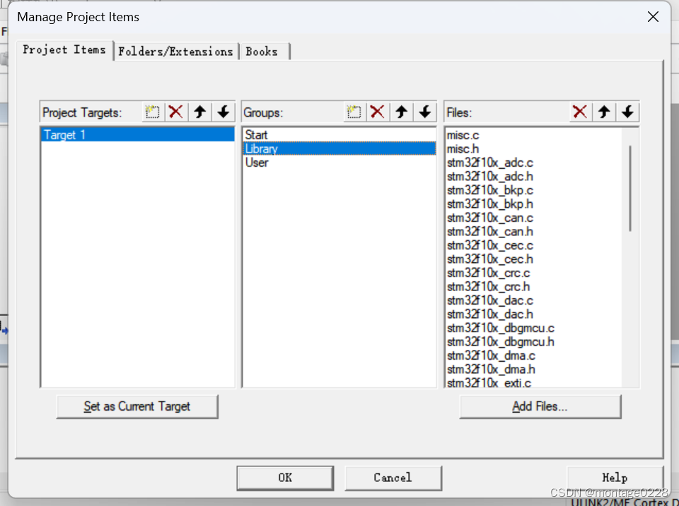 STM32入门学习笔记 --- 一、STM32(标准库)如何新建一个完整的标准库工程_stm32标准库 配置-CSDN博客