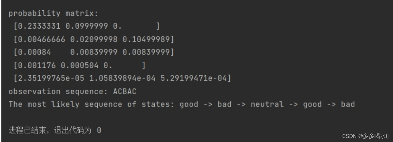 通过案例python代码,理解 维特比算法(viterbi Algorithm) Hmm维特比算法例题 Csdn博客