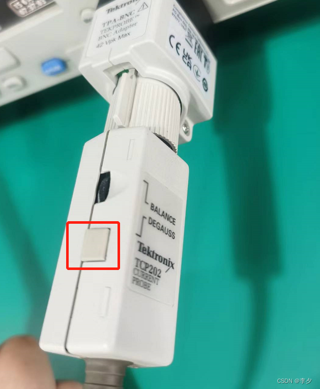 Instructions for use of Tektronix Oscilloscope TCP202 Current Probe ...
