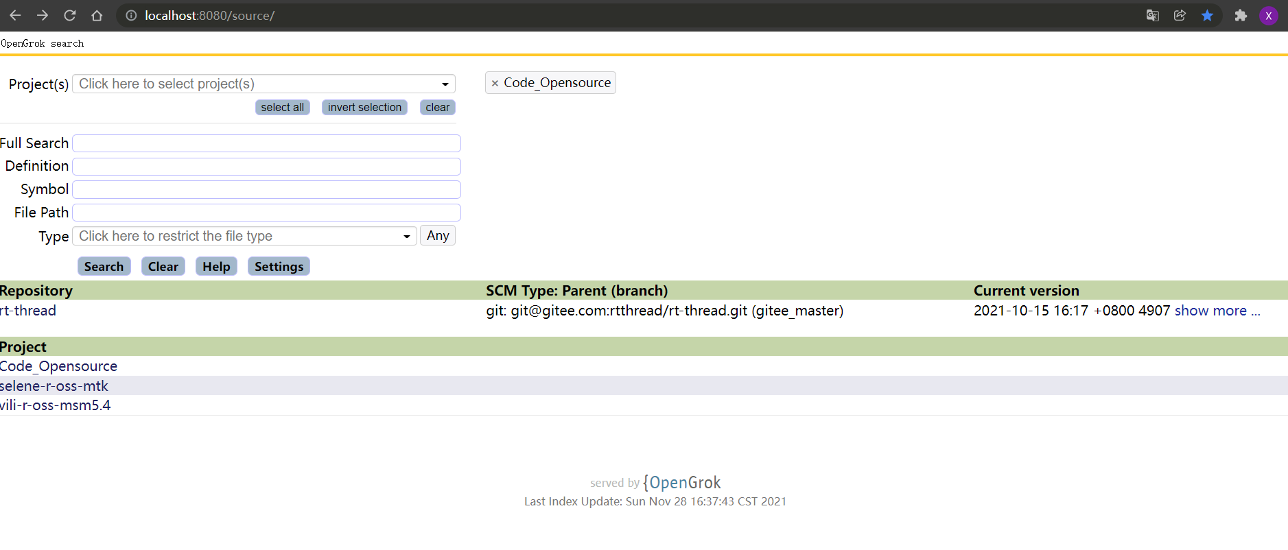 Windows10搭建opengrok服务器_opengrok windows_Ryan.yan的博客-CSDN博客