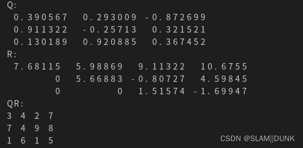 基于householder变换的QR分解_household变换 qr分解-CSDN博客