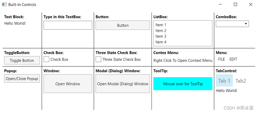在Easy Samples中使用AvaloniaUI进行多平台UI编码——第1部分——AvaloniaUI构建块_avalonia ui-CSDN博客