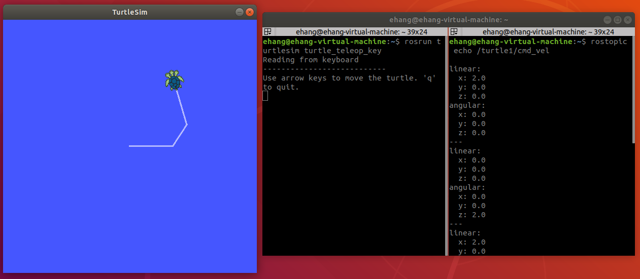 ROS开发实践（十五）——ROS中 Turtlesim 功能包探索（含功能包入口参数讲解）_如何让turtlesim订阅新的节点的信息-CSDN博客
