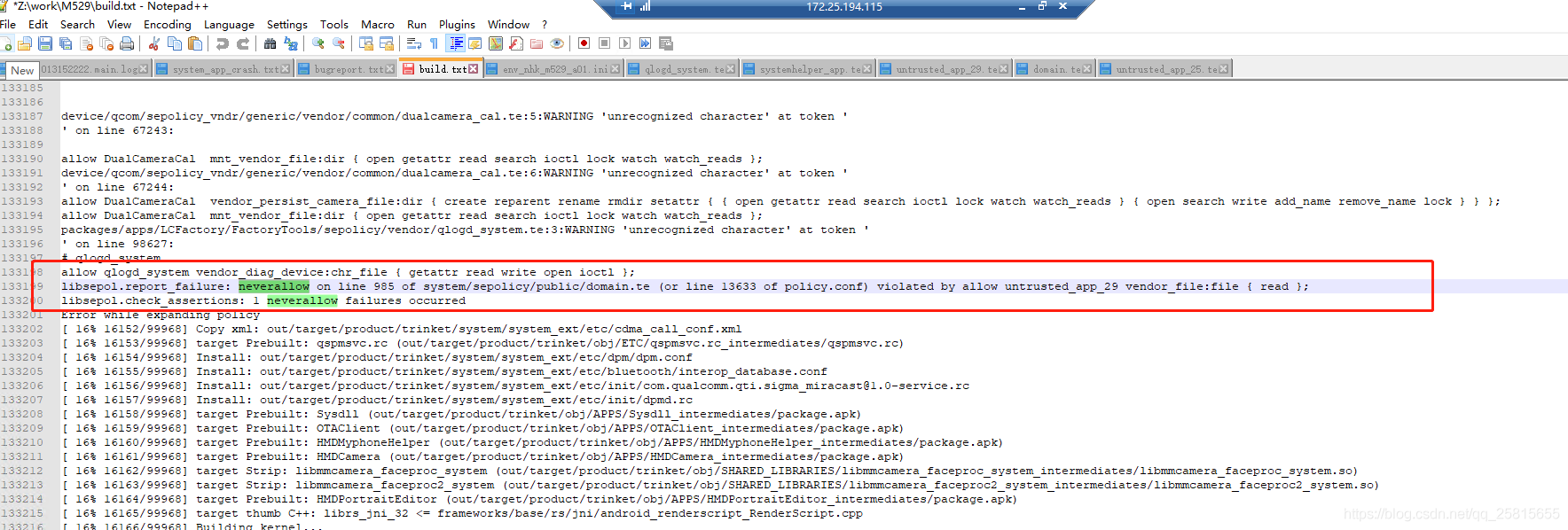 Android SeLinux权限问题_qnx avc: denied { getattr }-CSDN博客