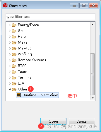 [CCS] 没有Runtime Object View(ROV)怎么办?_ccs rov-CSDN博客