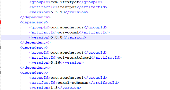 poi 报错 org/apache/poi/POIXMLTypeLoader_org.apache.poi.poixmltypeloader ...