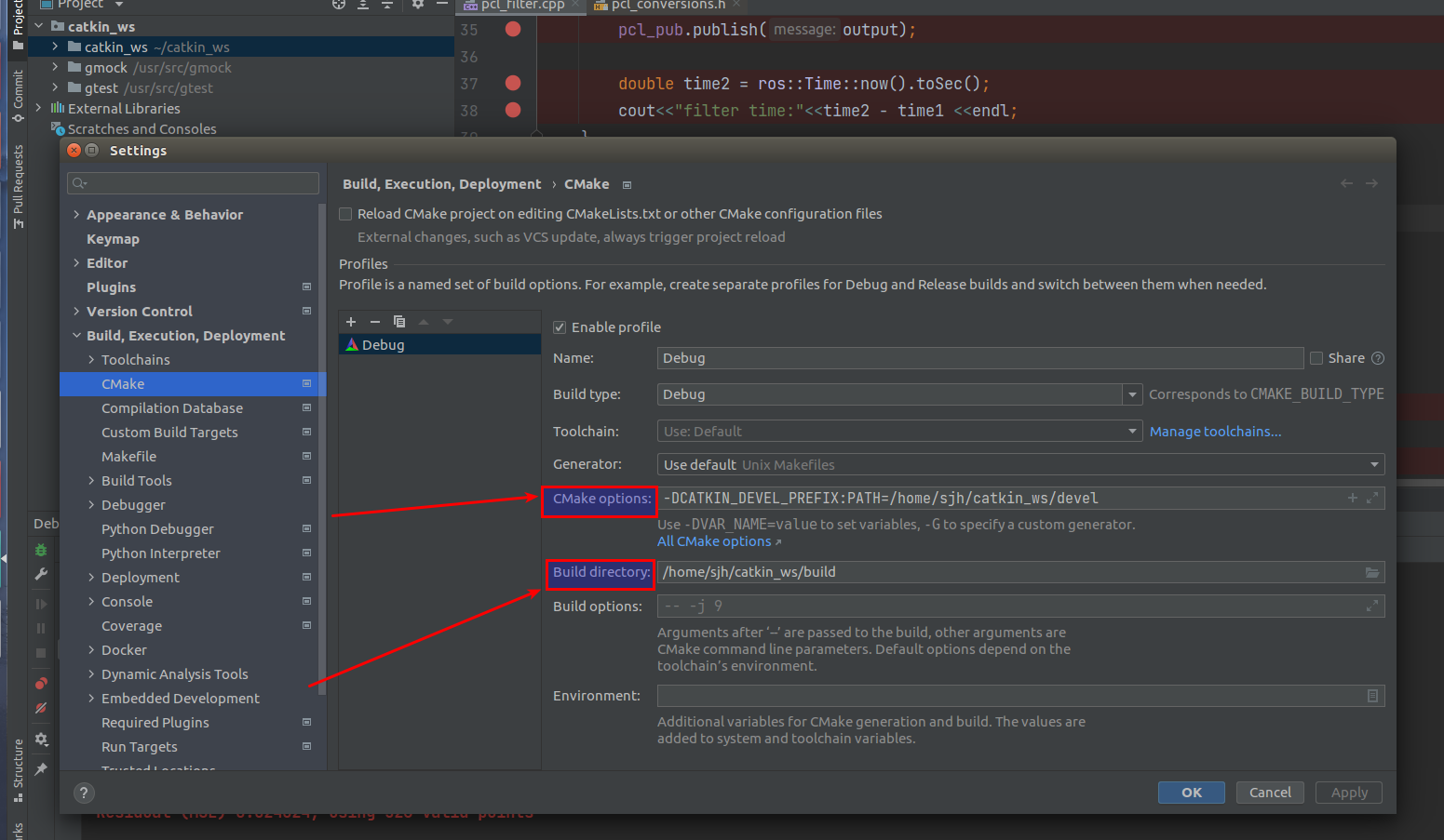 关于clion中配置Cmake中的路径_clion cmake build directory-CSDN博客
