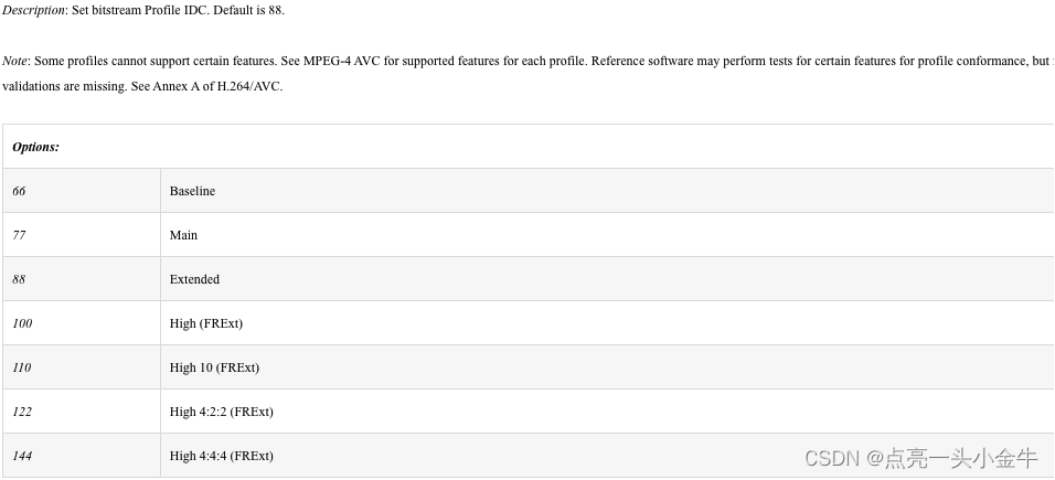 x264编码参数详细介绍_DogDaoDao的博客-CSDN博客