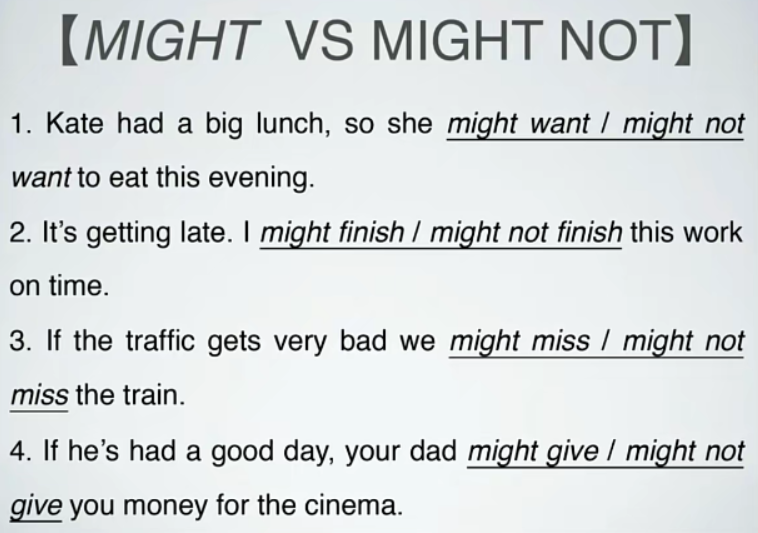 【情态动词练习题】may not 和 can‘t / might 的区别_might题目-CSDN博客