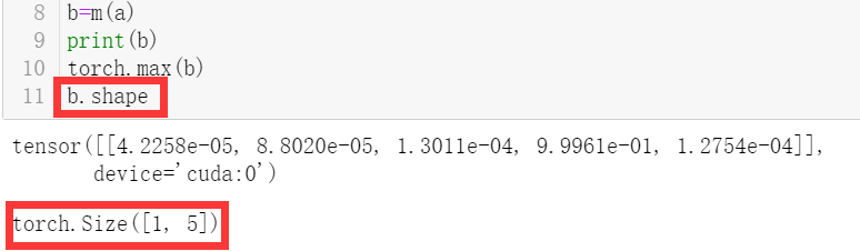 resnet的model的output，有正有负，怎么得出各种类的概率 及 tensor大小查看-索引——softmax——tensor最大位置torch.argmax_resnet多分类模型 ...