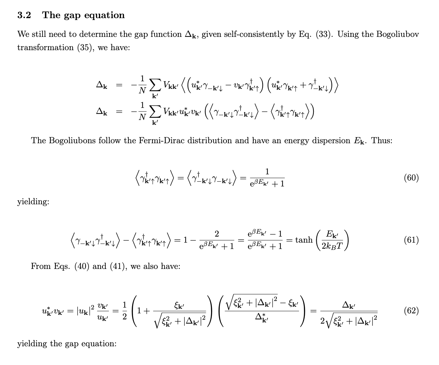 BCS Hamiltonian and BCS wave-function_bogoliubov transformation-CSDN博客