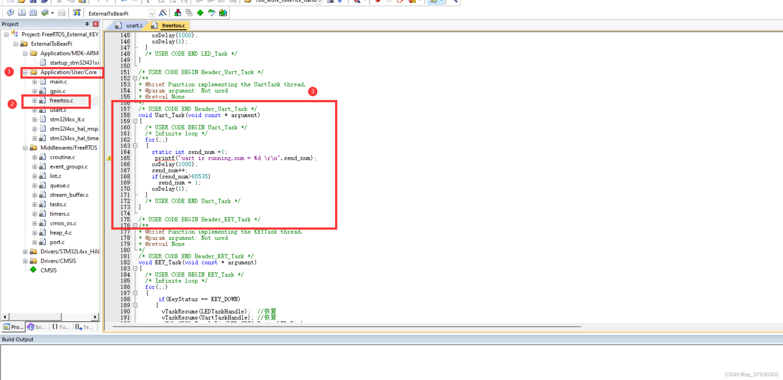 小熊派-FreeRTOS-串口打印_freertos 串口打印-CSDN博客