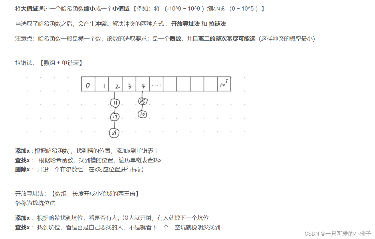 Acwing算法学习笔记:数据结构(单链表 双链表 栈 队列 单调栈 单调队列 Kmp Trie 并查集 堆