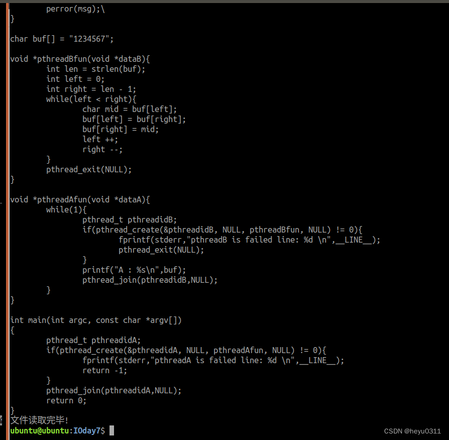 线程相关练习_#include #include #include-CSDN博客