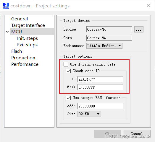 如何解决j-link出现could not find cfi compliant flash device-CSDN博客