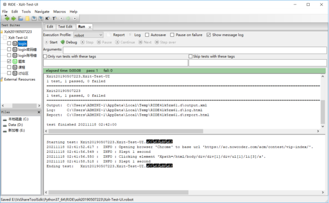 【界面测试完整实例】Robot framework实现自动化测试_robot framework 汽车测试案例-CSDN博客