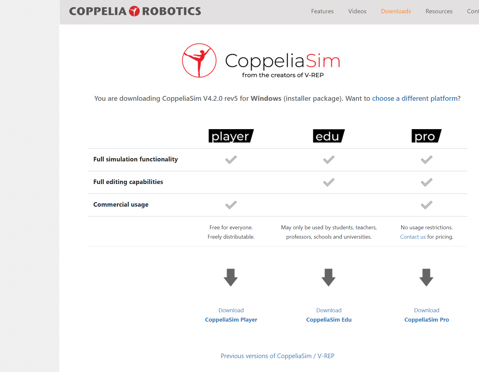 vrep（即https://www.coppeliarobotics.com/）的安装及使用_vrep安装-CSDN博客