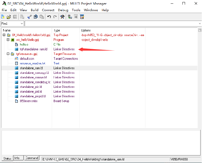 使用GHS MULTI新建工程并编译代码-CSDN博客