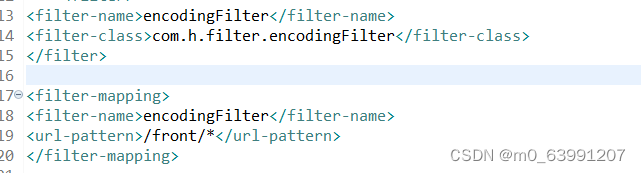 web.xml编写（filter过滤器）_web.xml配置过滤器-CSDN博客